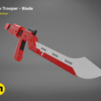 Download 3D printer templates Sith Trooper Blade ・ Cults