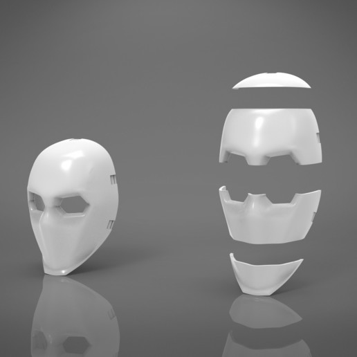 Download 3D printing designs Fortnite - Wild Card masks ・ Cults