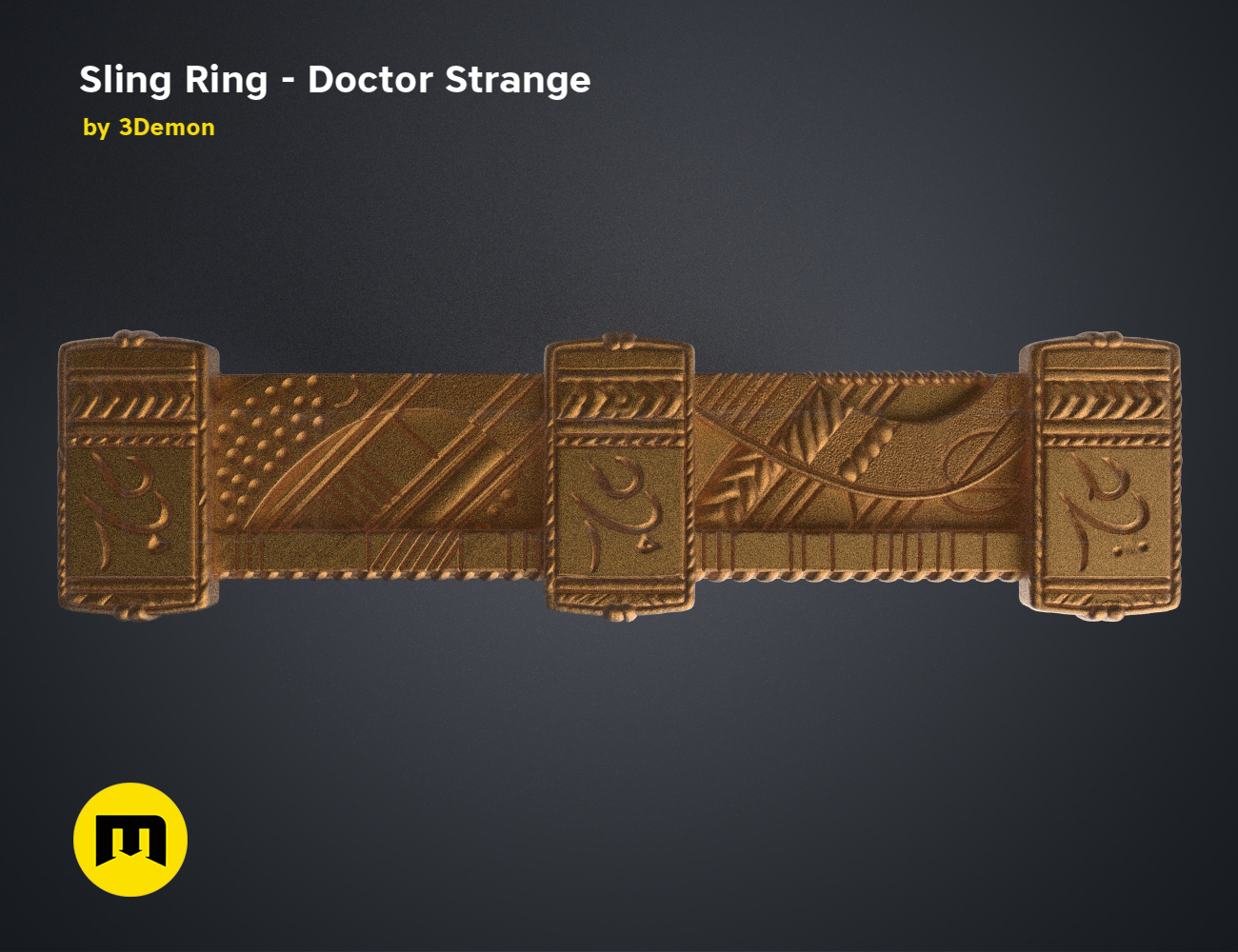 3D file Sling Ring - Doctor Strange 💍・3D printable model to download・Cults