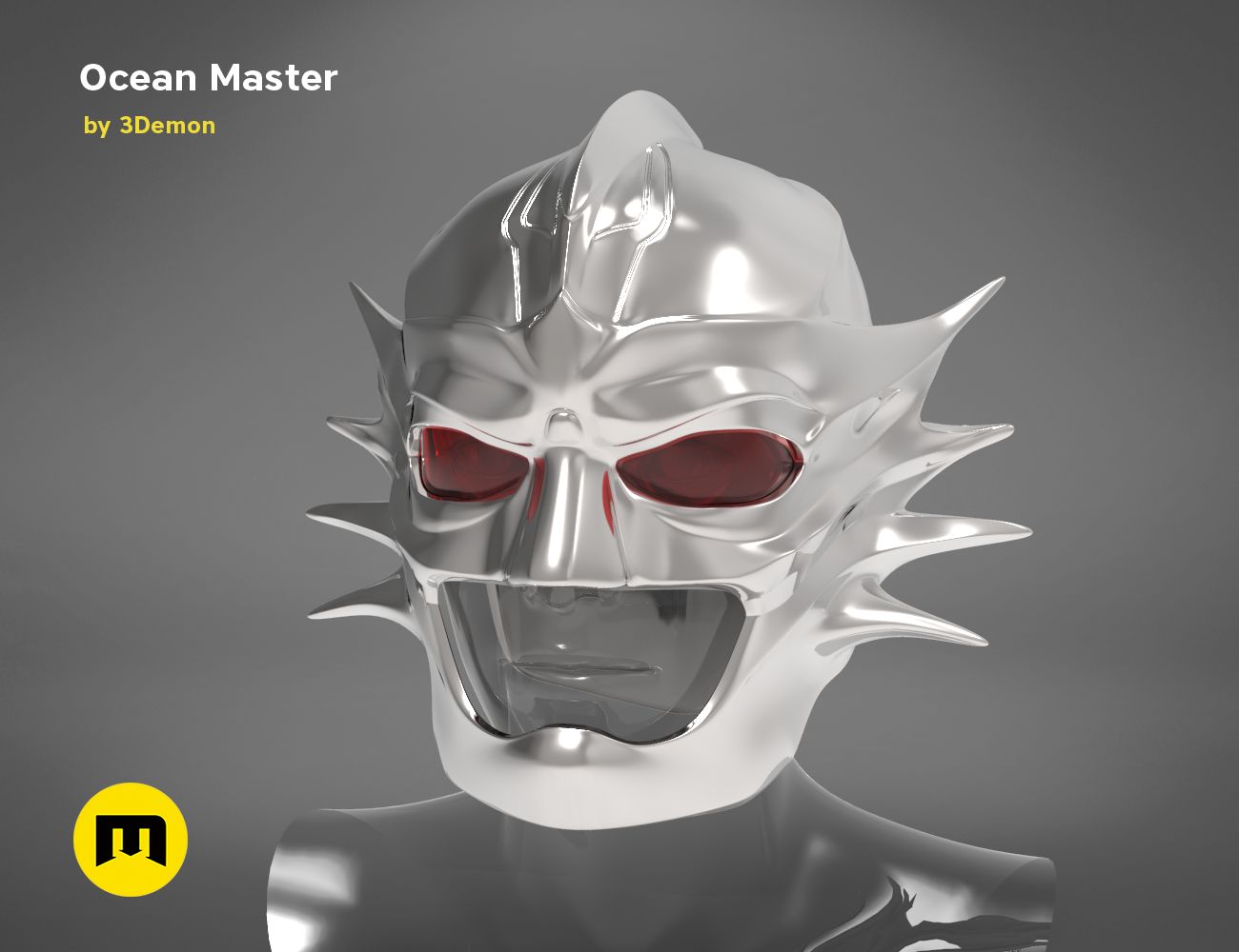 Файл 3D Ocean Master Helmet – Aquaman (King Orm) 🌊・3D-печатная модель ...