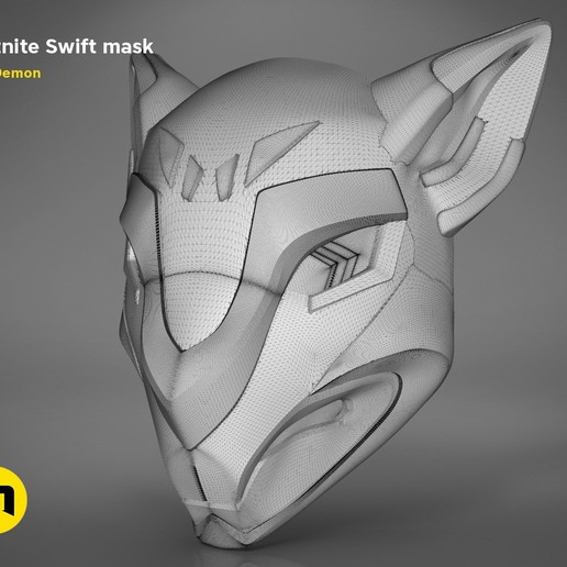 Download STL file Fortnite Swift mask • 3D print model ・ Cults