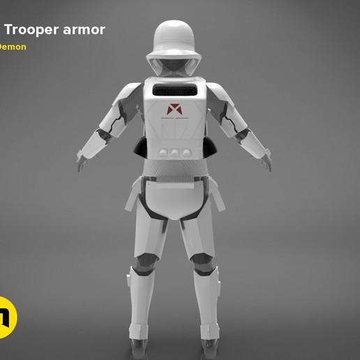 Download STL file Jet Trooper full size armor • Design to 3D print ・ Cults