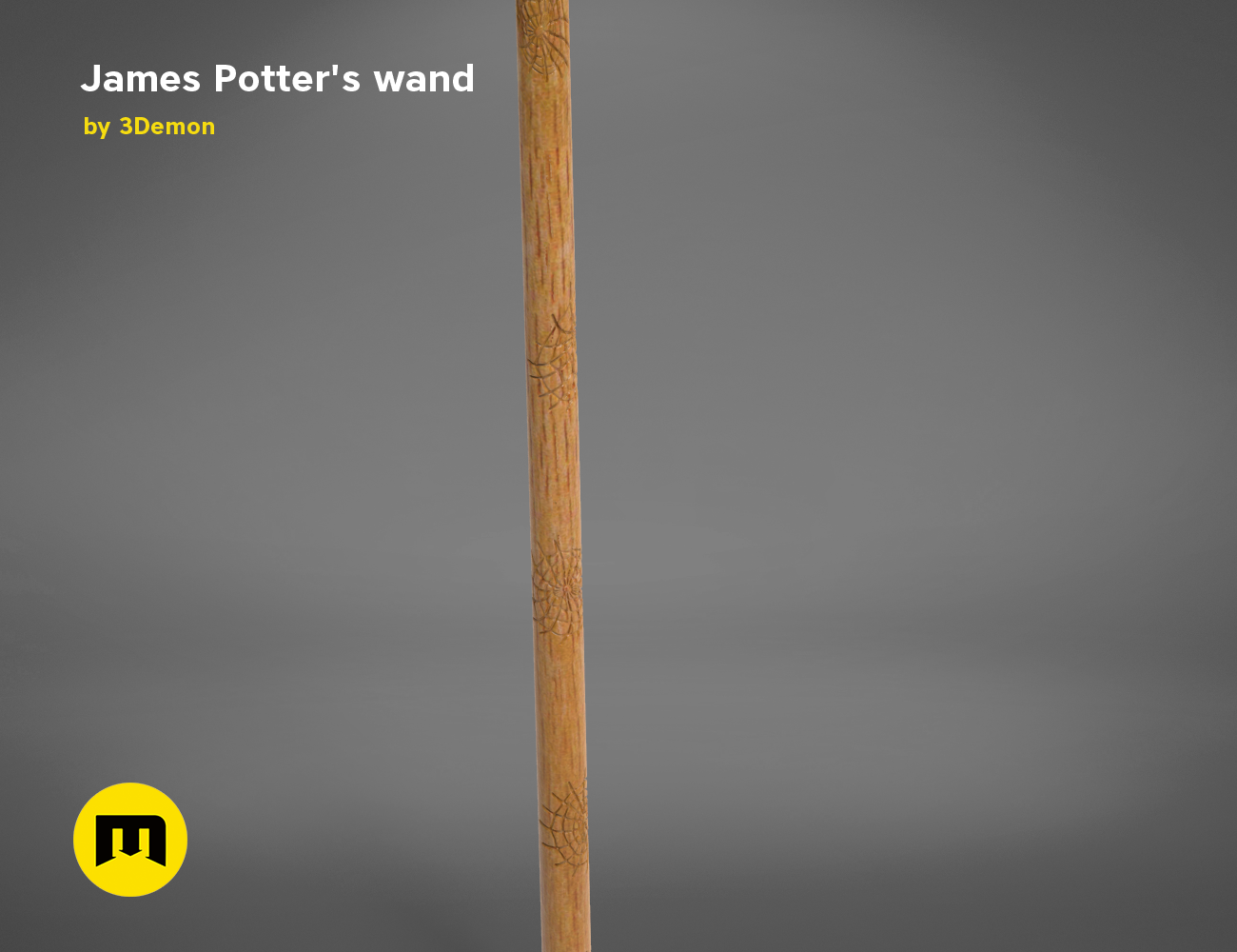 3D file James Potter’s Wand 🪄・3D printable model to download・Cults