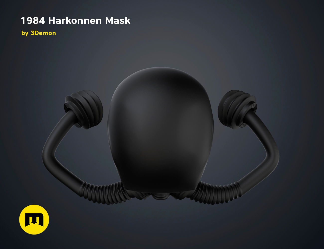 Archivo 3D Máscara Harkonnen de Dune 1984 👽・Objeto imprimible en 3D ...