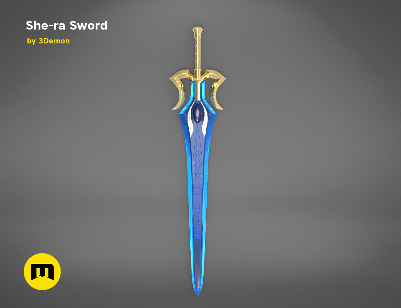 3D file She-Ra Sword of Protection 🗡️・3D printer model to download・Cults