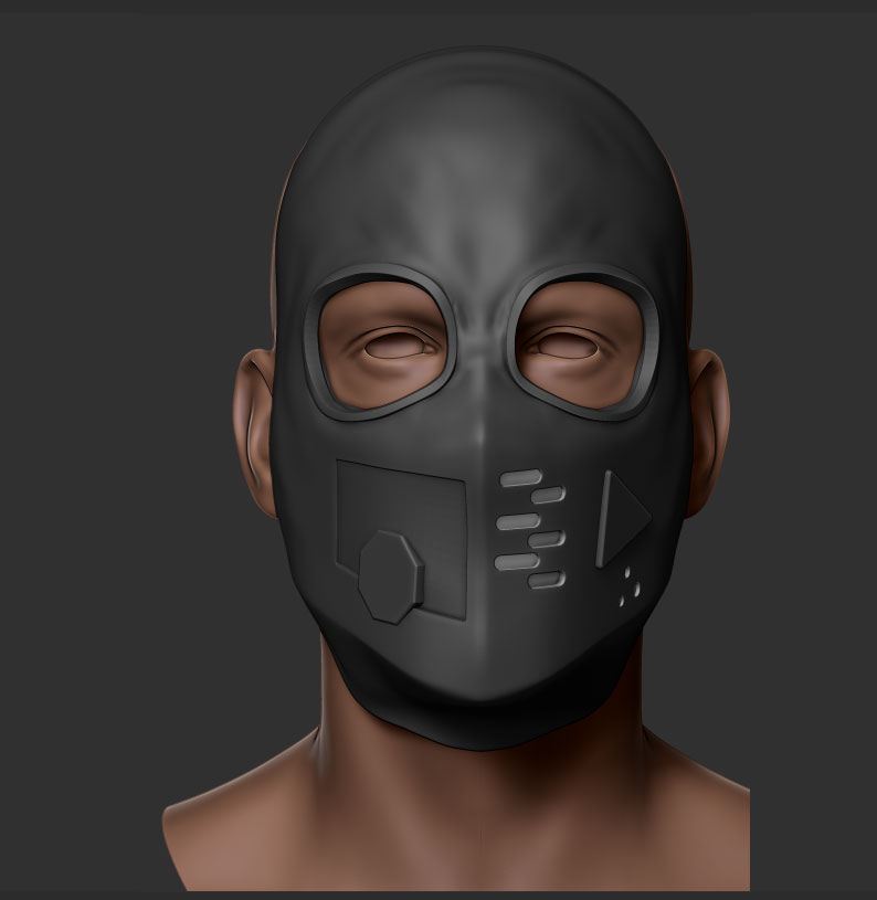 Файл 3D The Deathstranding Mask - 3D Print Model・3D-печатный дизайн для ...