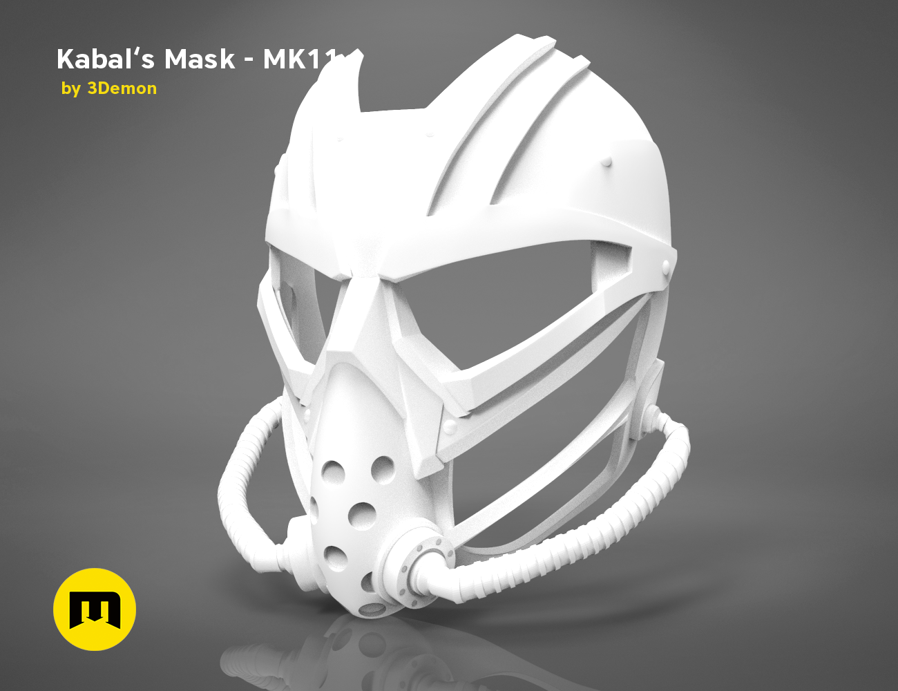 Archivo 3D Máscara de Kabal 🕹・Diseño de impresión en 3D para descargar ...