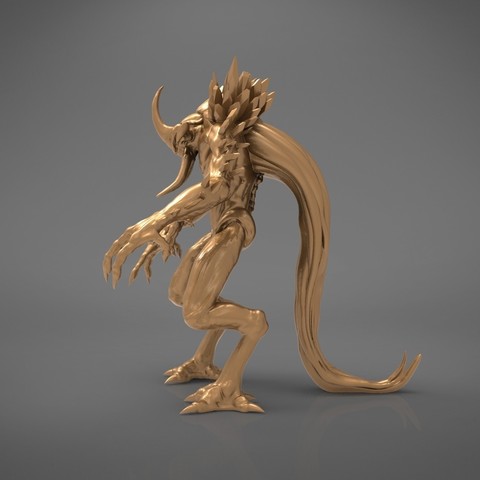 Download STL file “The Ancient One” Demon - board game figure • 3D ...