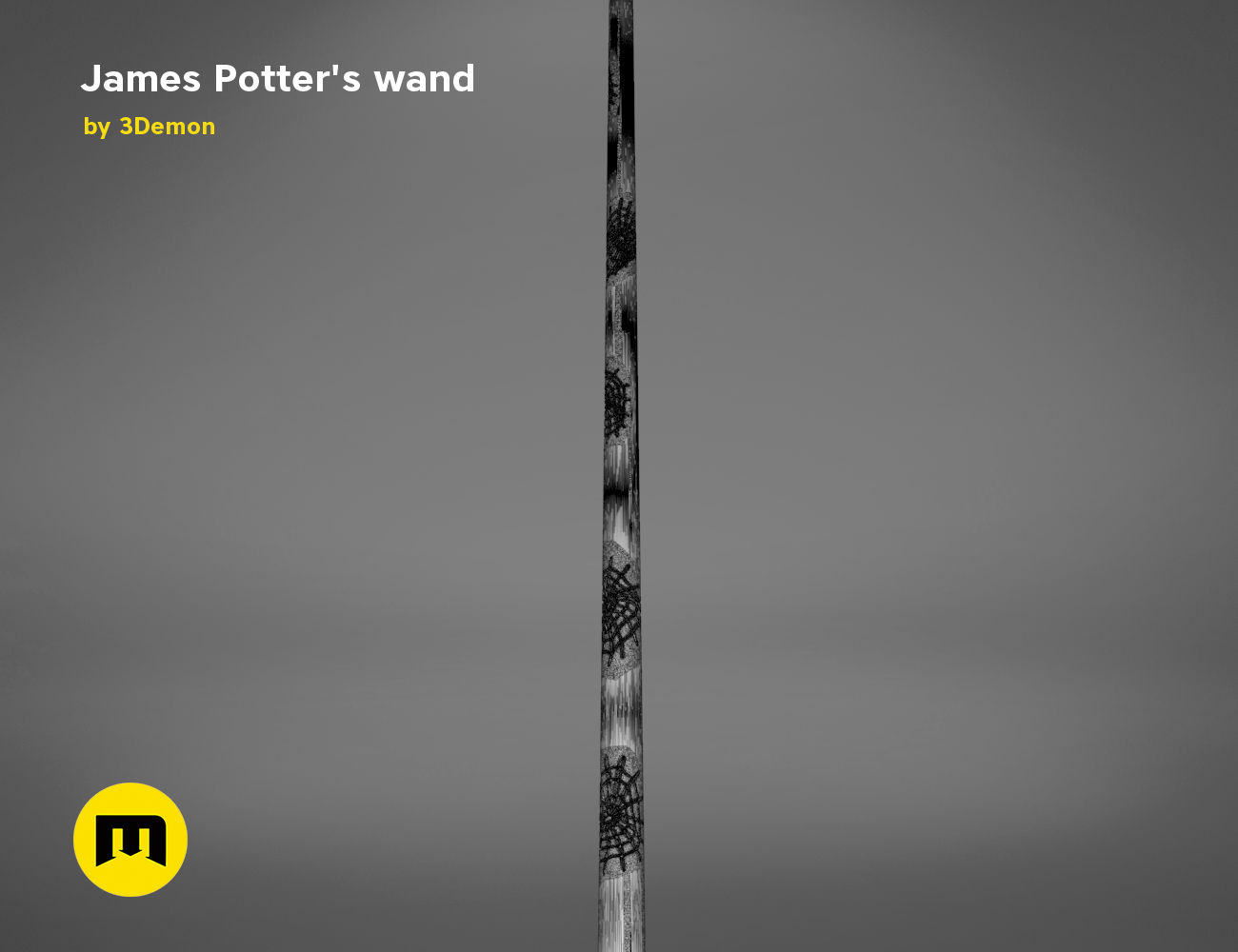 3D file James Potter’s Wand 🪄・3D printable model to download・Cults