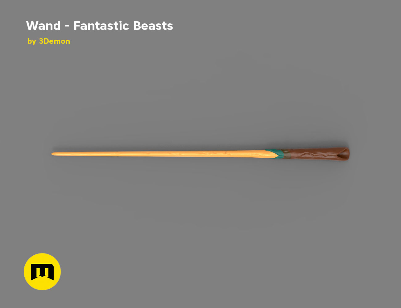 3D file Newt Scamander Wand・3D print design to download・Cults