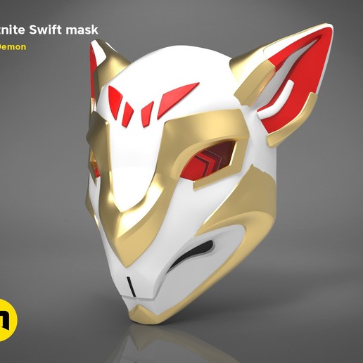 Download STL file Fortnite Swift mask • 3D print model ・ Cults