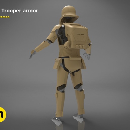 Download STL file Jet Trooper full size armor • Design to 3D print ・ Cults