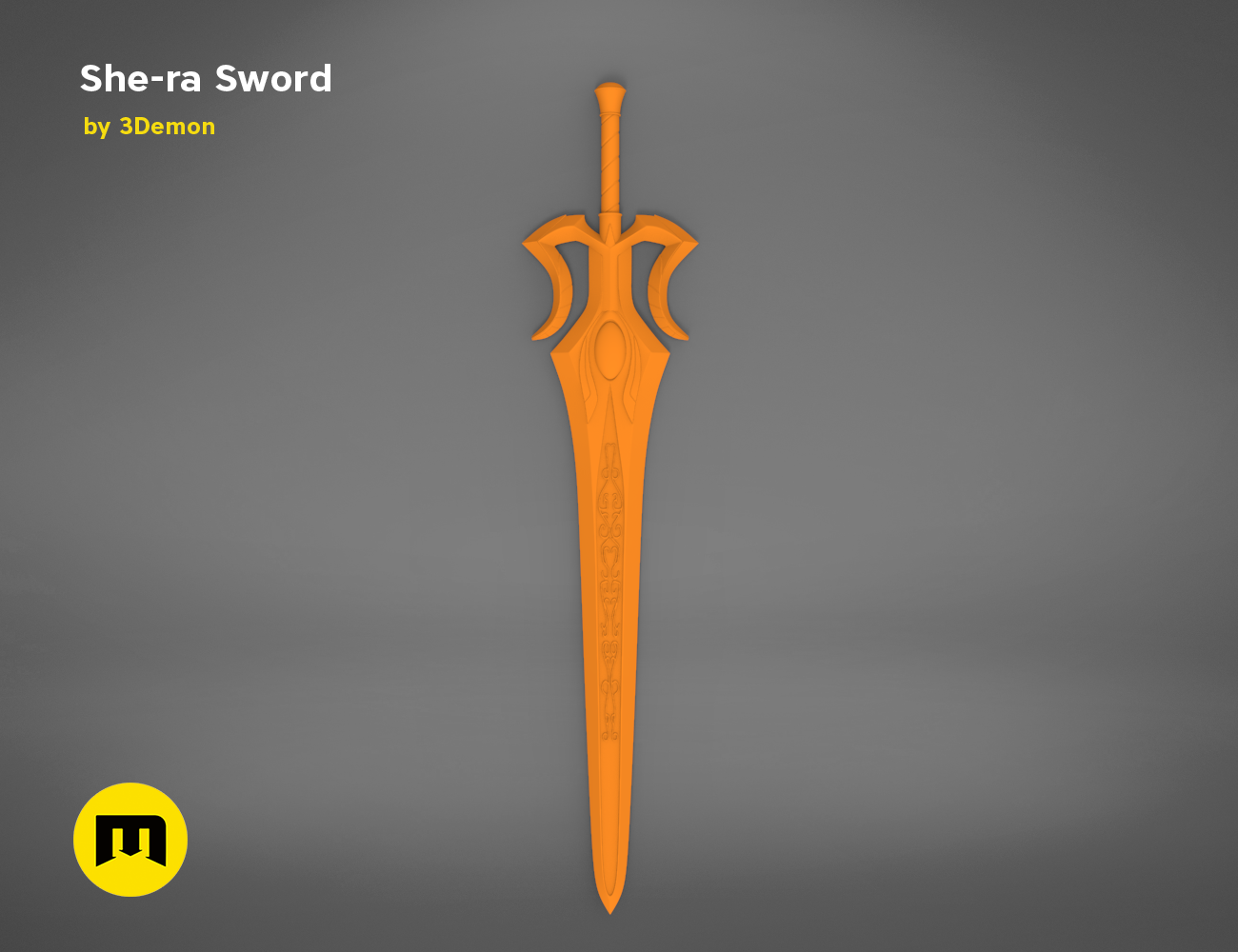 3D file She-Ra Sword of Protection 🗡️・3D printer model to download・Cults
