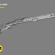Download OBJ file Ashe’s rifle from overwatch • 3D printable design ・ Cults