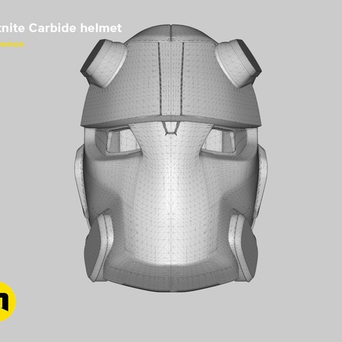 Download STL files Fortnite – Carbide helmet ・ Cults