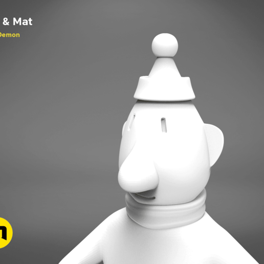 Download 3D model Pat & Mat Figures ・ Cults