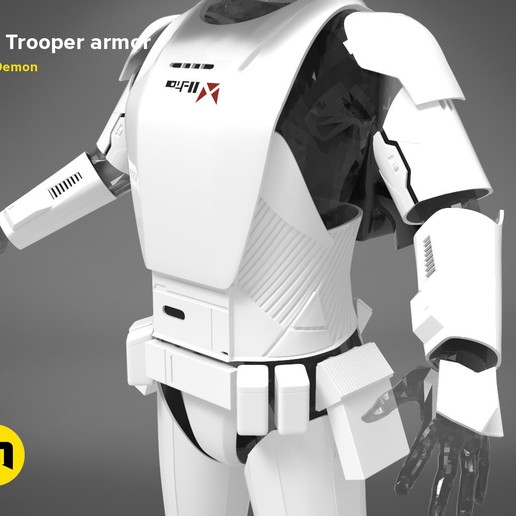 Download STL file Jet Trooper full size armor • Design to 3D print ・ Cults