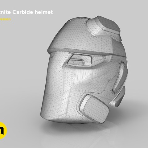 Download STL files Fortnite – Carbide helmet ・ Cults