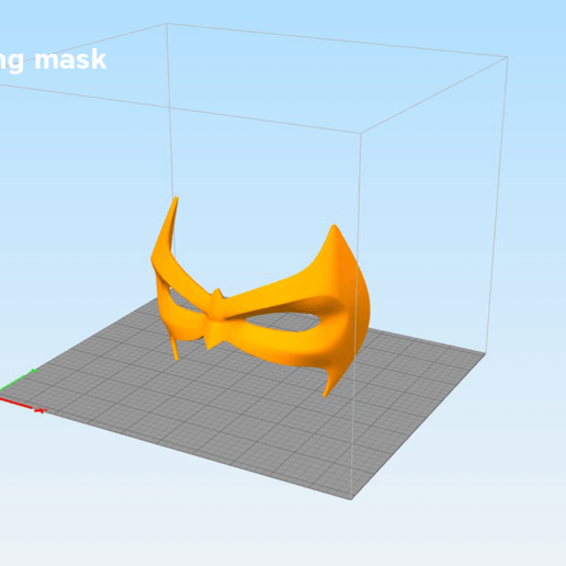 Download OBJ file Nightwing mask • 3D printable model ・ Cults