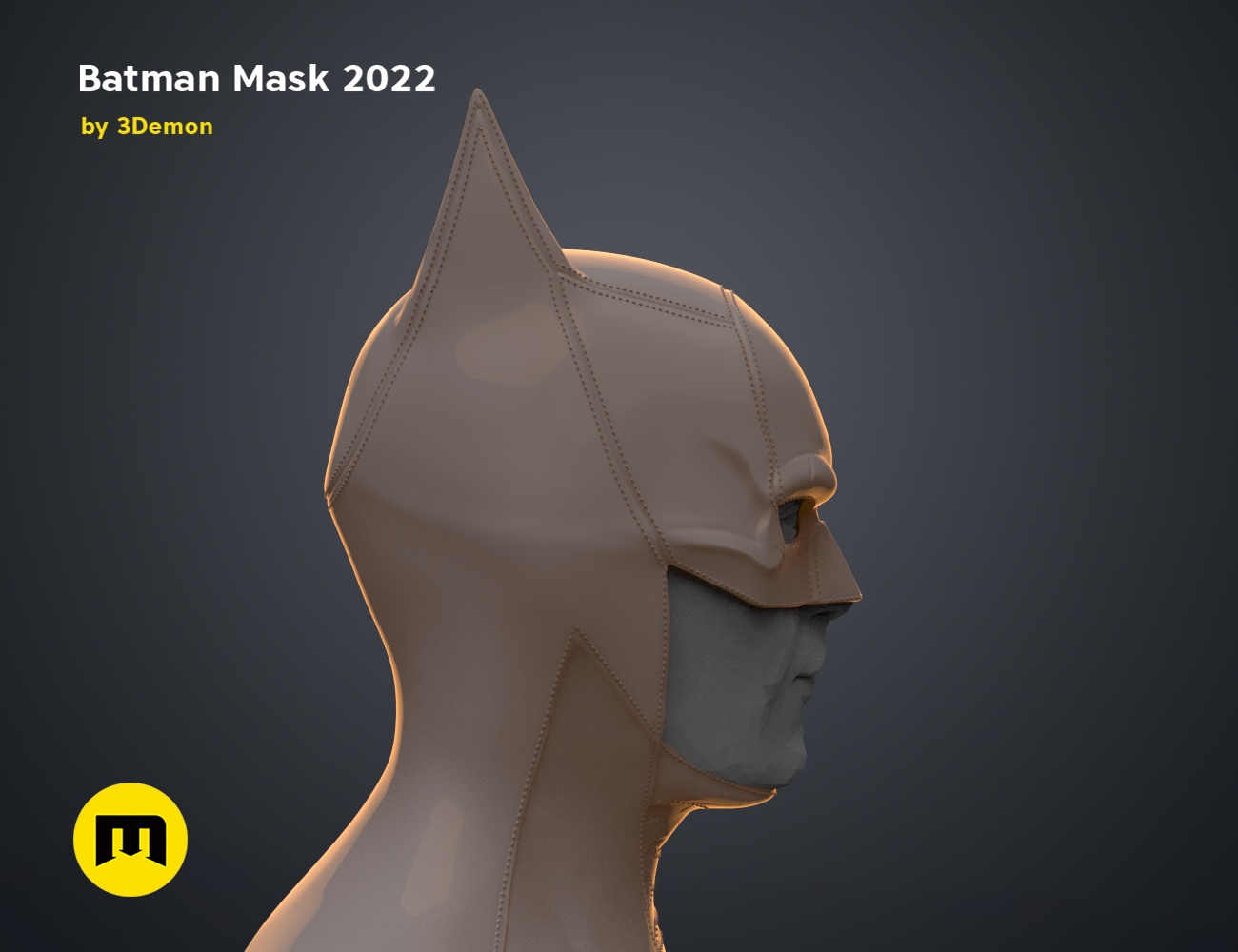 3D file Batman Mask – The Batman 🎬・3D printing template to download・Cults