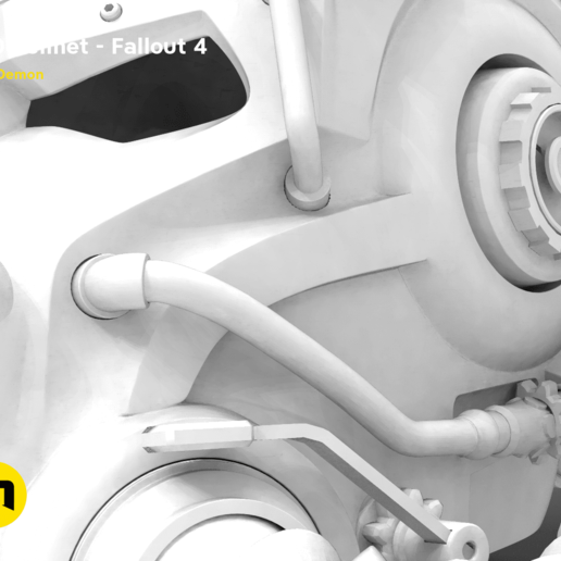 Download 3D printing designs T60 helmet - Fallout 4 ・ Cults