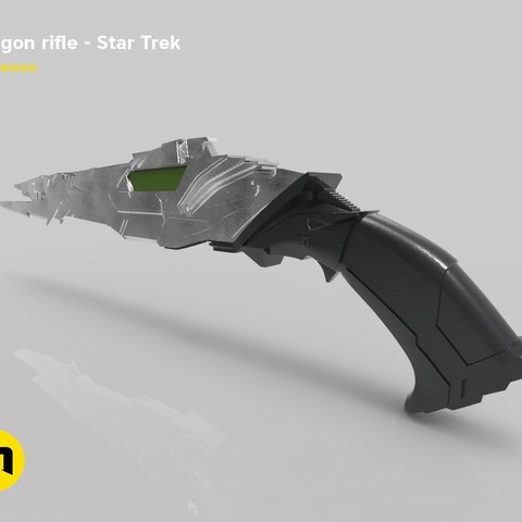 Download STL file Klingon rifle • Model to 3D print ・ Cults