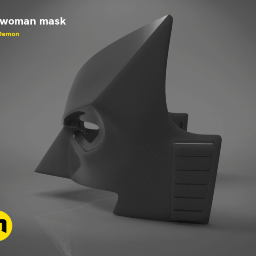 Download 3D printer templates Batwoman mask ・ Cults