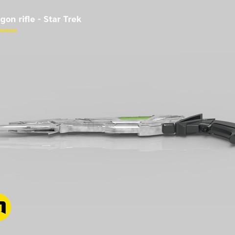 Download STL file Klingon rifle • Model to 3D print ・ Cults