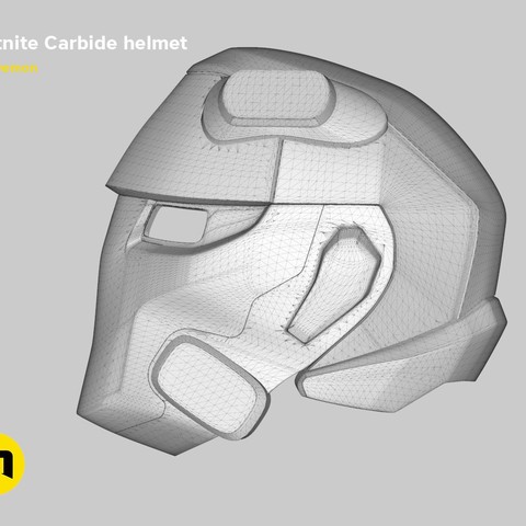 Download STL files Fortnite – Carbide helmet ・ Cults