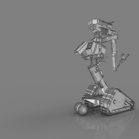 Download 3D printer designs Johnny 5 - 3D print model ・ Cults