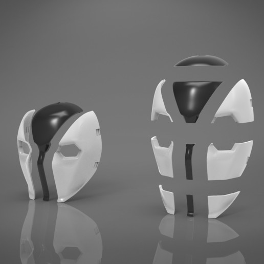 Download 3D printing designs Fortnite - Wild Card masks ・ Cults