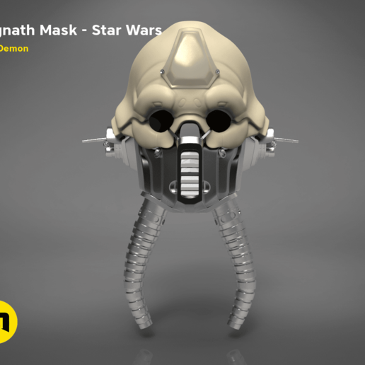 Download STL files Tognath Mask - Star Wars ・ Cults