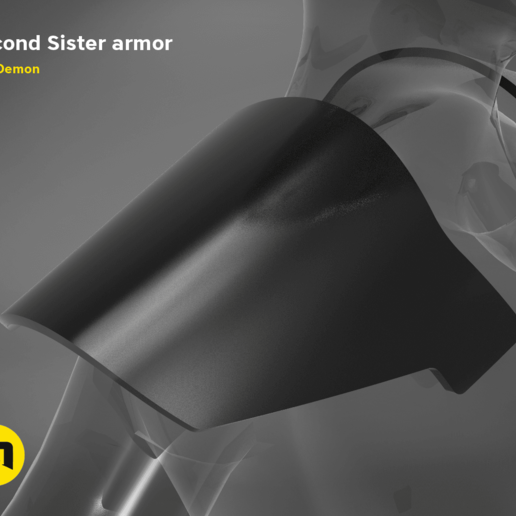 Download 3D printing designs Second Sister Armor ・ Cults