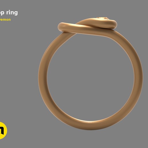 Download 3D printer model Loop Ring ・ Cults