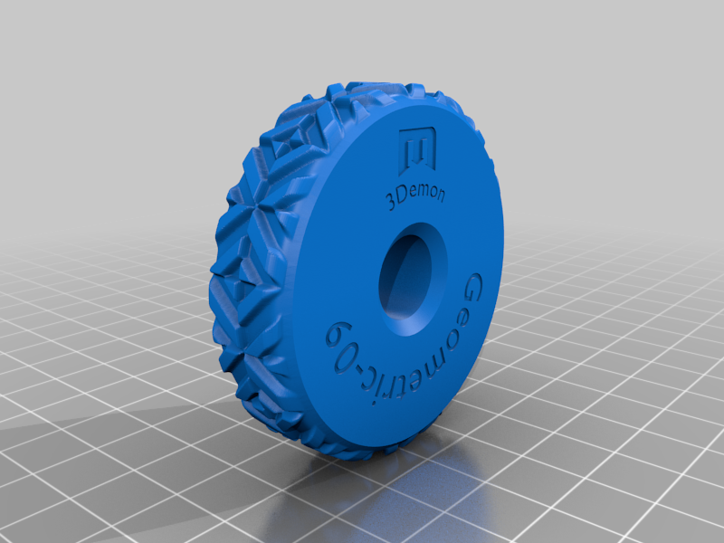 Free 3D file Texture Clay Wheel - Geometric Pattern・3D printing model ...