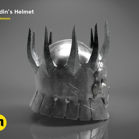 Download STL file Eredin’s helmet - The Witcher Wild Hunt • 3D printing ...