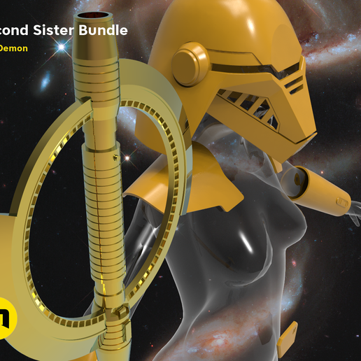 Download 3D model Second Sister Bundle ・ Cults