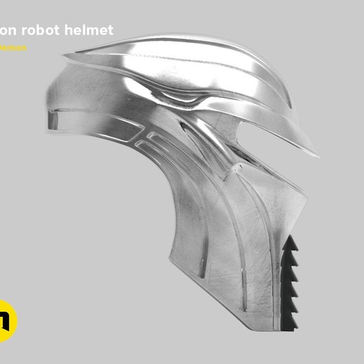 Download STL Cylon robot helmet, Batlestar Galactica ・ Cults