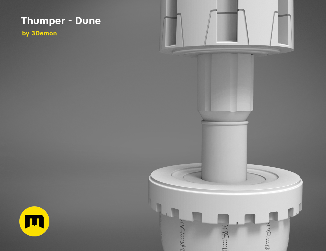 3D file Thumper - Dune 🔫・Template to download and 3D print・Cults