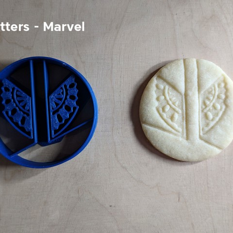Download 3D printer templates Marvel Cookie Cutters set ・ Cults