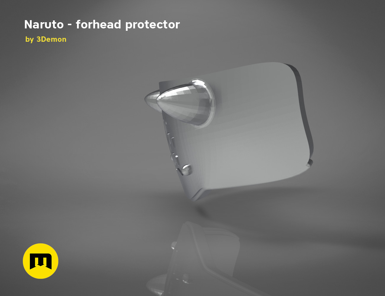 Файл STL Hiraya forehead protector 👾・Модель для загрузки и печати в ...