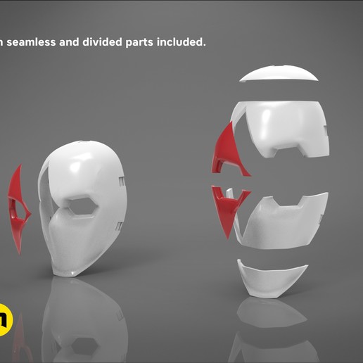 Download 3D printing designs Fortnite - Wild Card masks ・ Cults