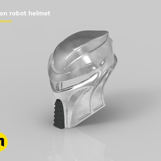Download STL Cylon robot helmet, Batlestar Galactica ・ Cults