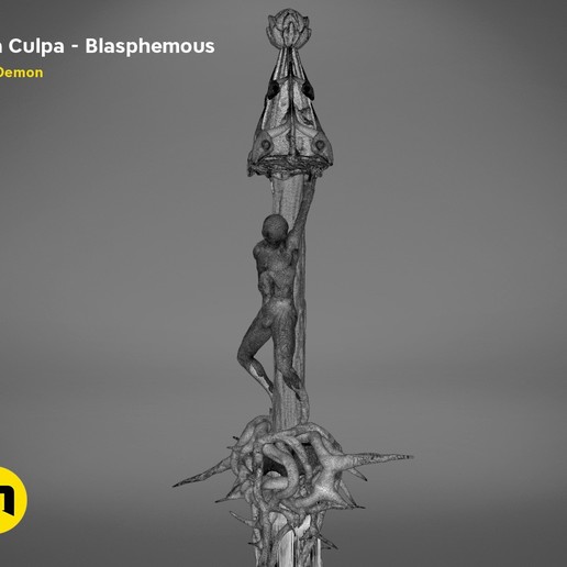 Download 3D model Mea Culpa - Blasphemous ・ Cults