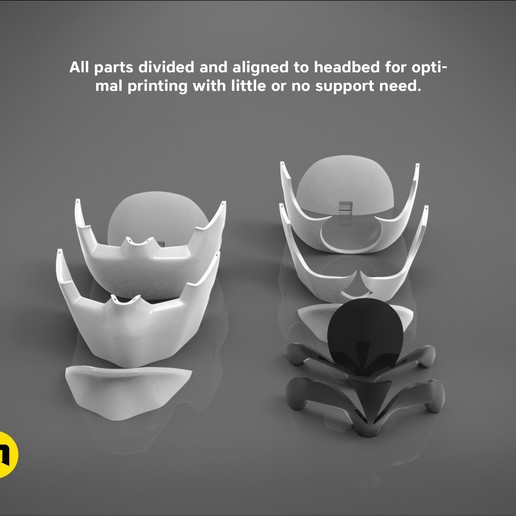 Download 3D printing designs Fortnite - Wild Card masks ・ Cults