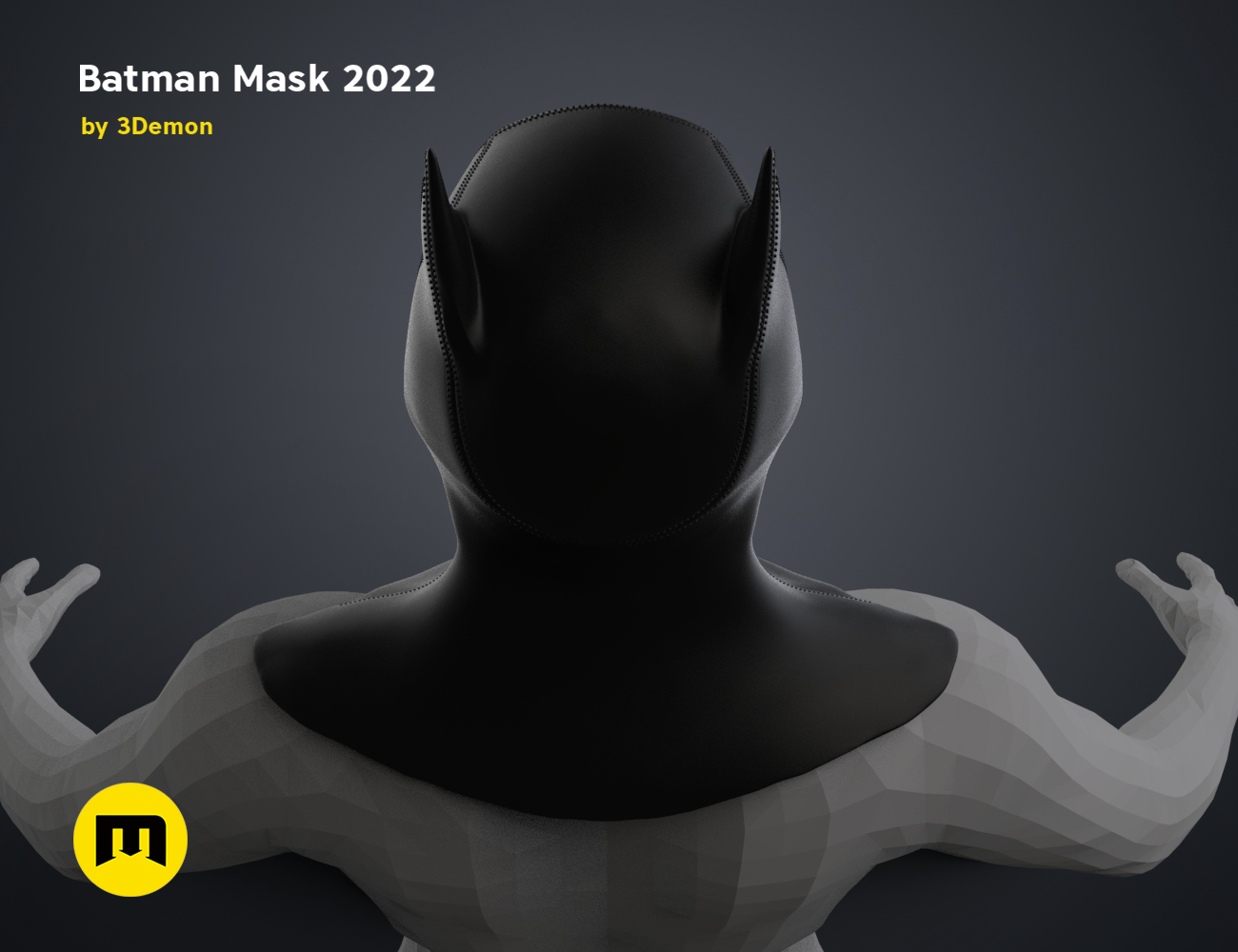 3D file Batman Mask – The Batman 🎬・3D printing template to download・Cults