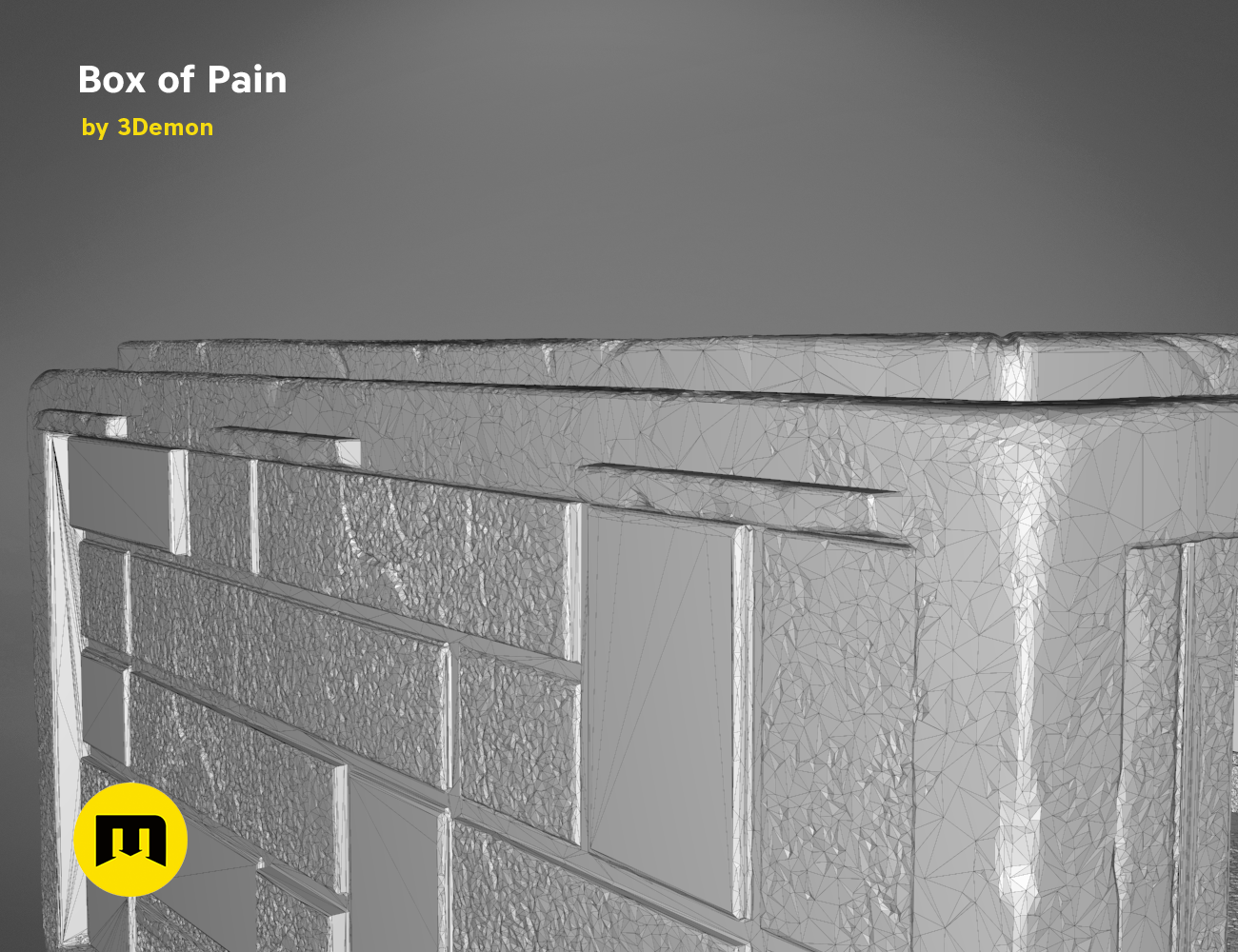 3D file Box of Pain 📦・Template to download and 3D print・Cults