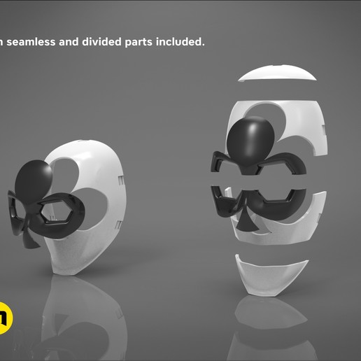 Download 3D printing designs Fortnite - Wild Card masks ・ Cults