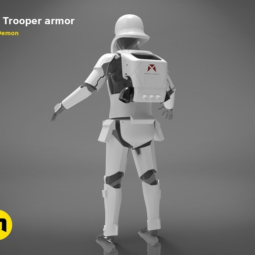 Download STL file Jet Trooper full size armor • Design to 3D print ・ Cults