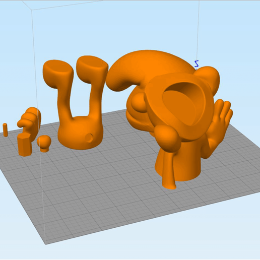 Download STL Smurf - 3D PRINT MODEL ・ Cults
